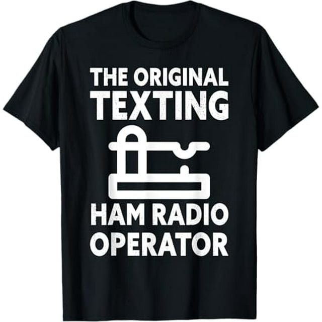 Morse Code Ham Radio Operator Morse Code Keyer T Shirt