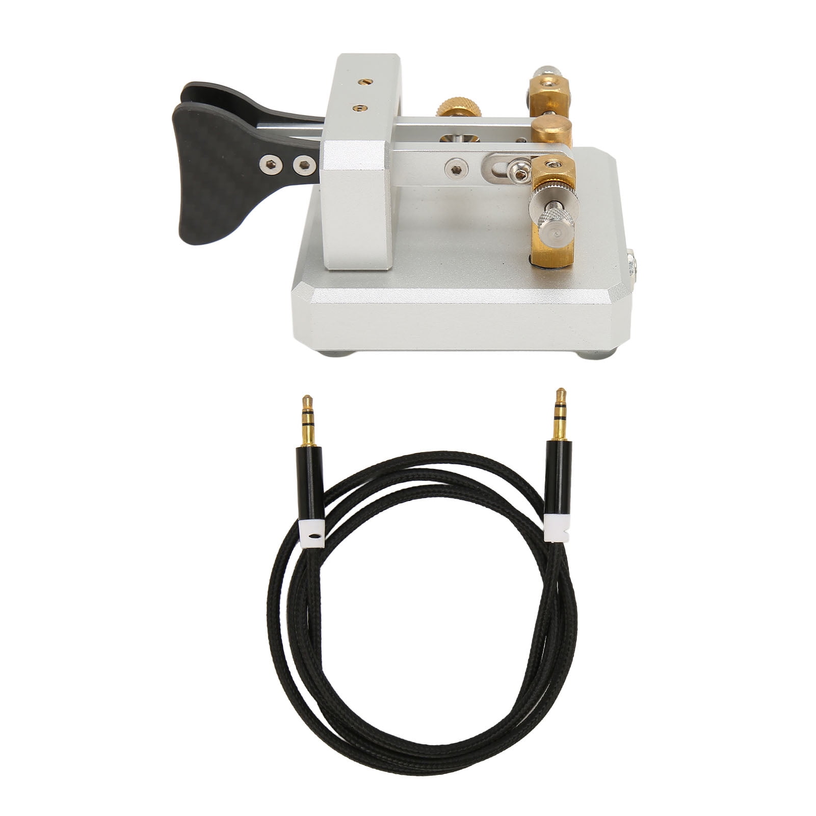 Morse Code Key Double Paddle Automatic Shortwave Portable CW Morse ...