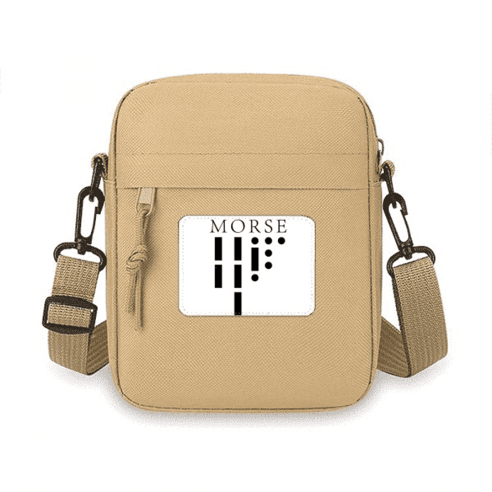 Morse Code Point-Line Representation Crossbody Bag Cell Phone Purses ...