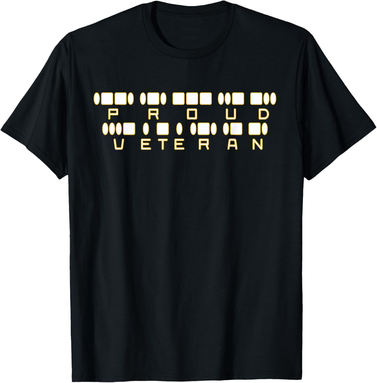 Morse Code Proud Veteran Tshirt great gift idea - Walmart.com