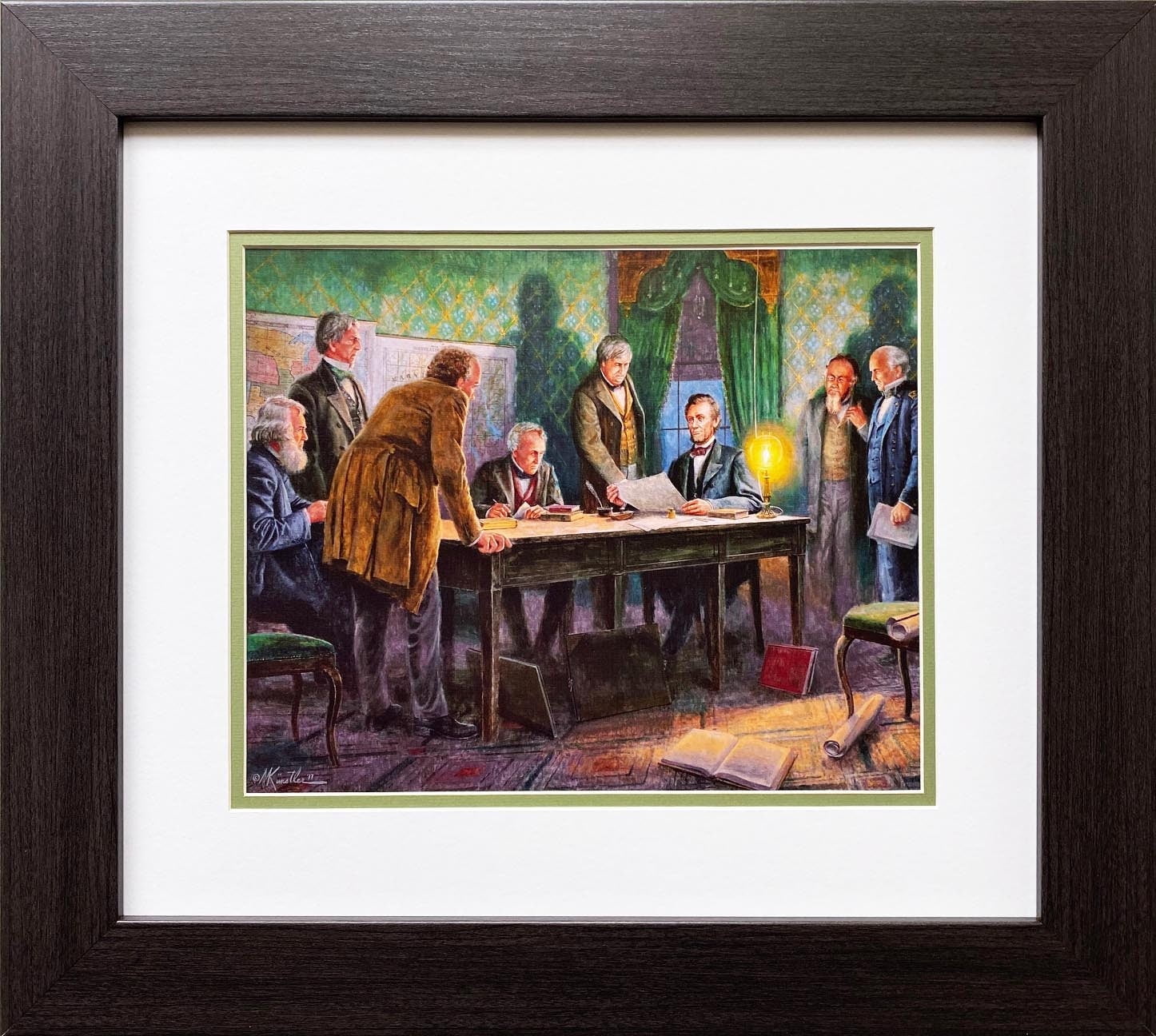 Mort Kunstler "General Orders 100" FRAMED Civil War Art Generic ...