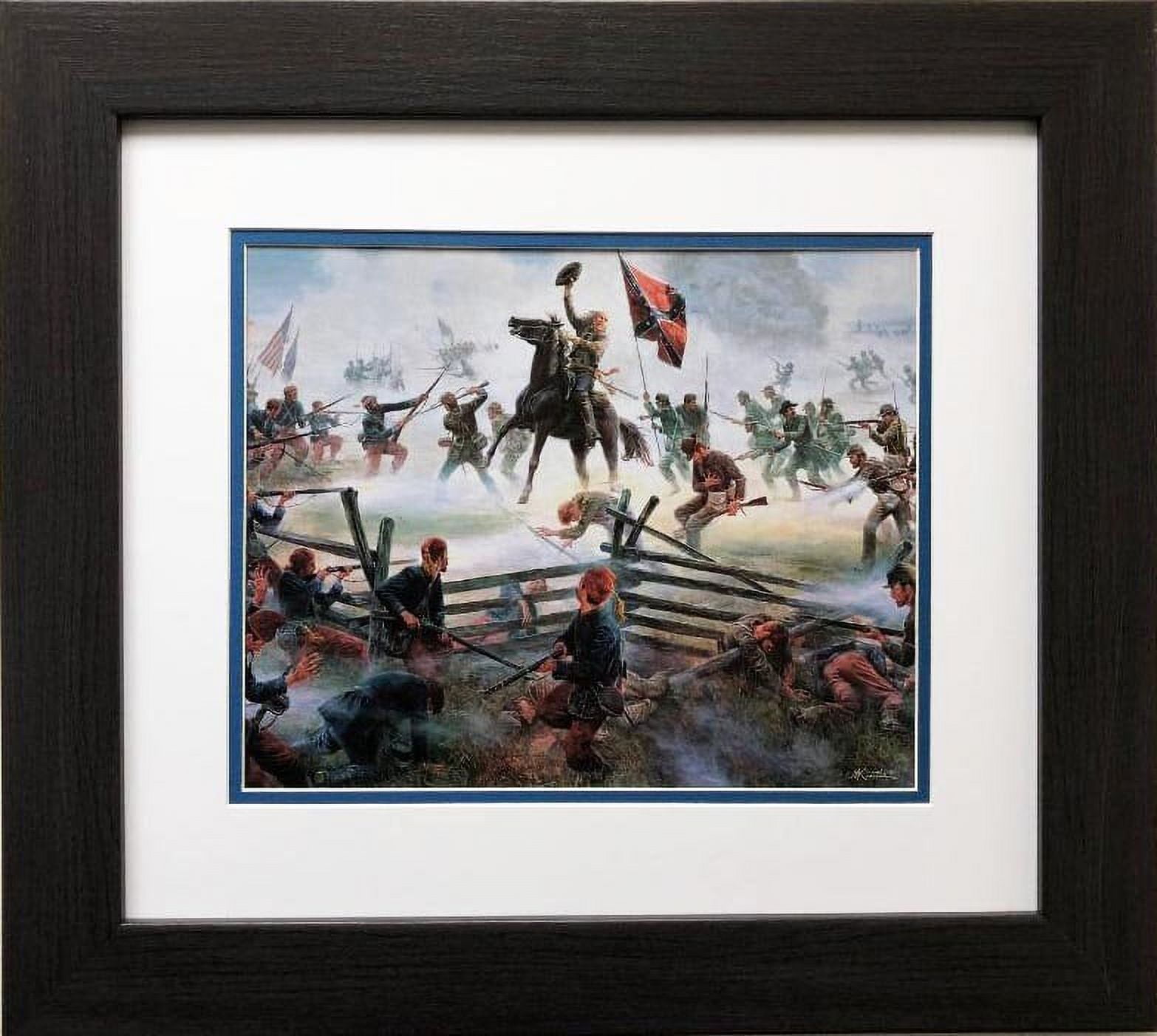 Mort Kunstler "The Grandest Charge Ever Seen " FRAMED Art Generic ...