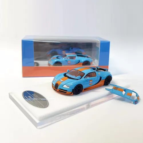 Mortal 1:64 Model Car Bugatti Veyron Sport Vehicle Removable Rear Cover ...
