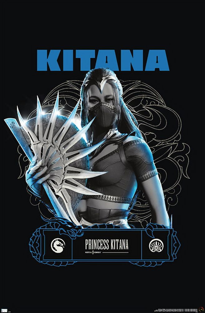 Mortal Kombat 1 - Princess Kitana Wall Poster, 14.725" x 22.375 ...