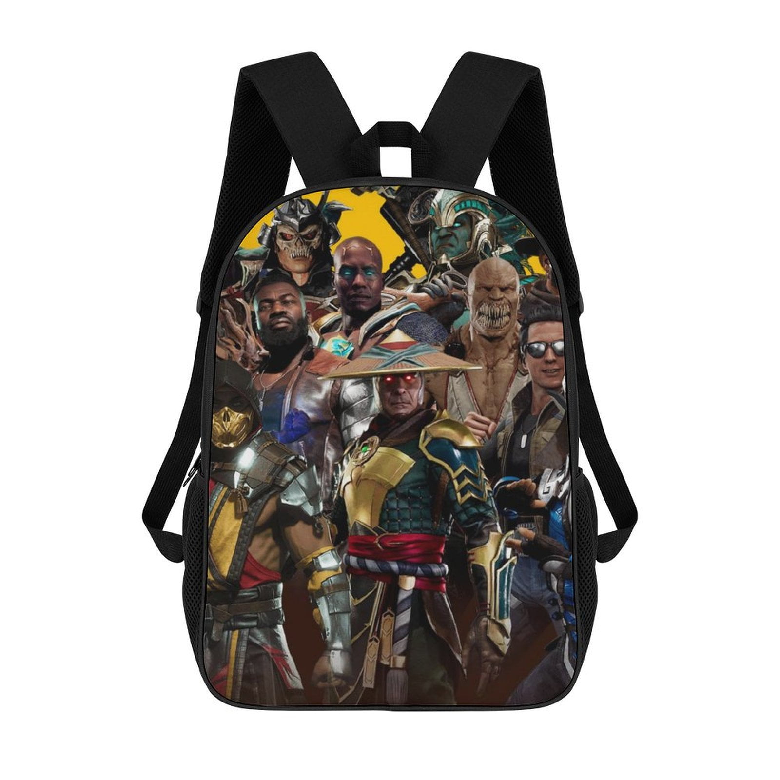 Mortal Kombat 11 Fighters Backpack Casual Daypack School Bag Satchel ...