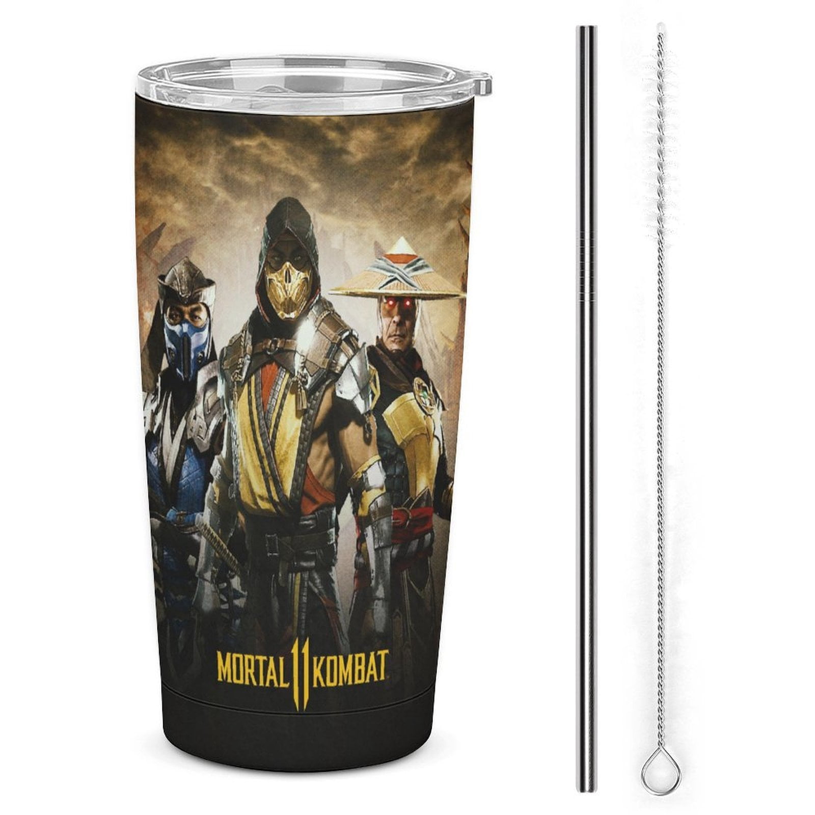 Mortal Kombat 11 Game Stainless Steel Car Cup Daily Thermal Vacuum ...