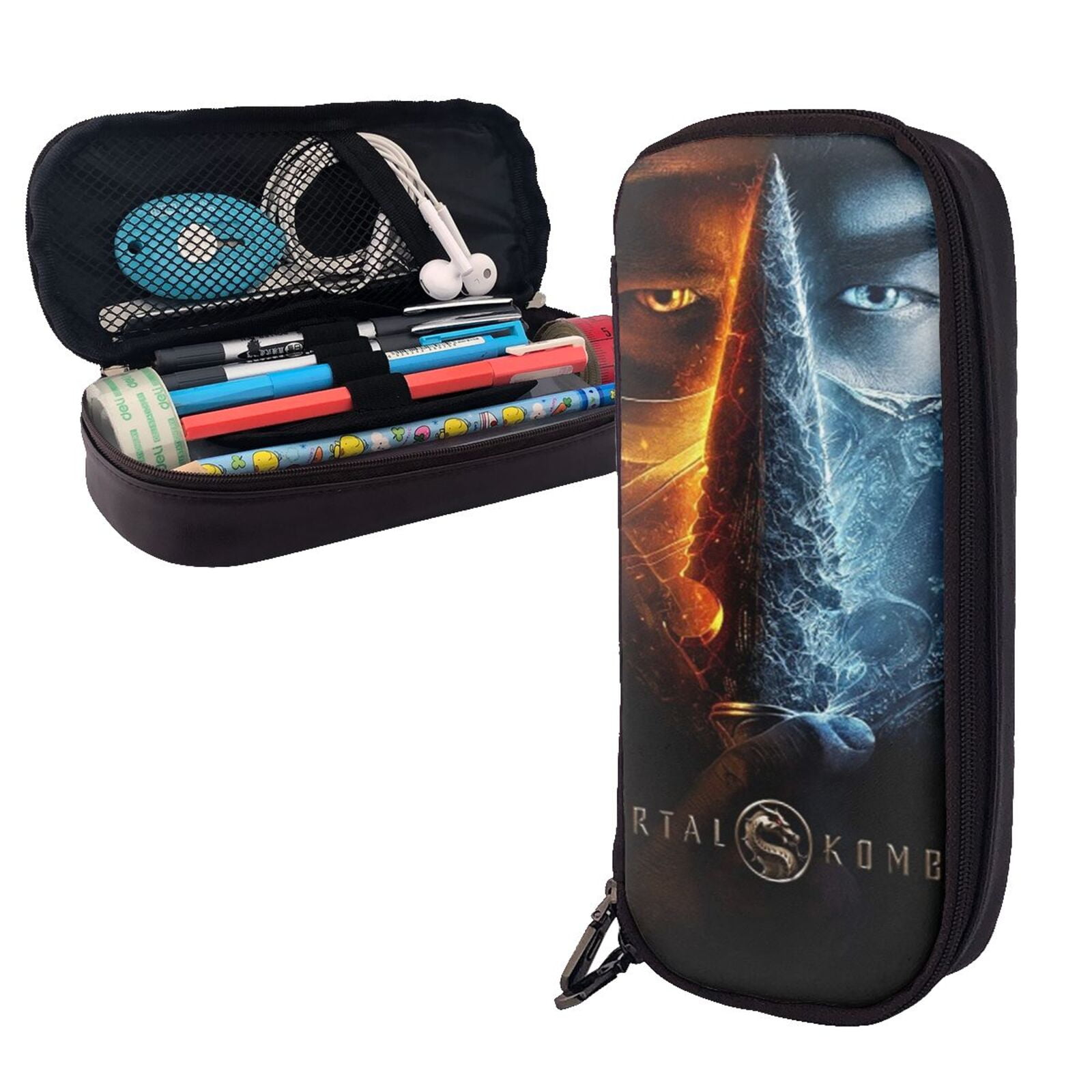 Mortal Kombat 4 Game Pencil Case Stationery Pouch Organizer Office ...