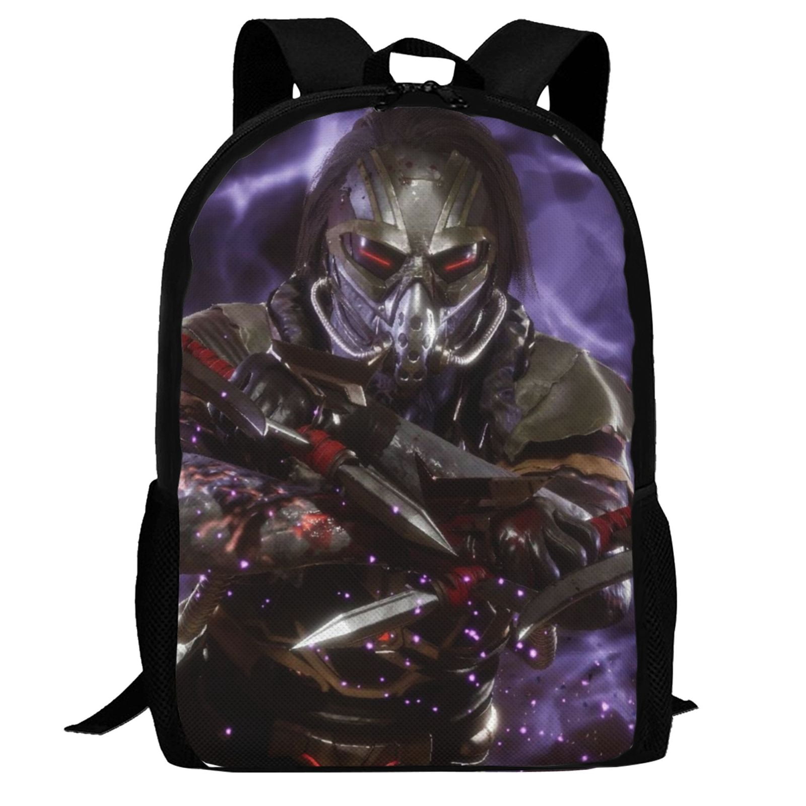 Mortal Kombat Backpack, 3d Printed Laptop Backpack, Water Resistant ...
