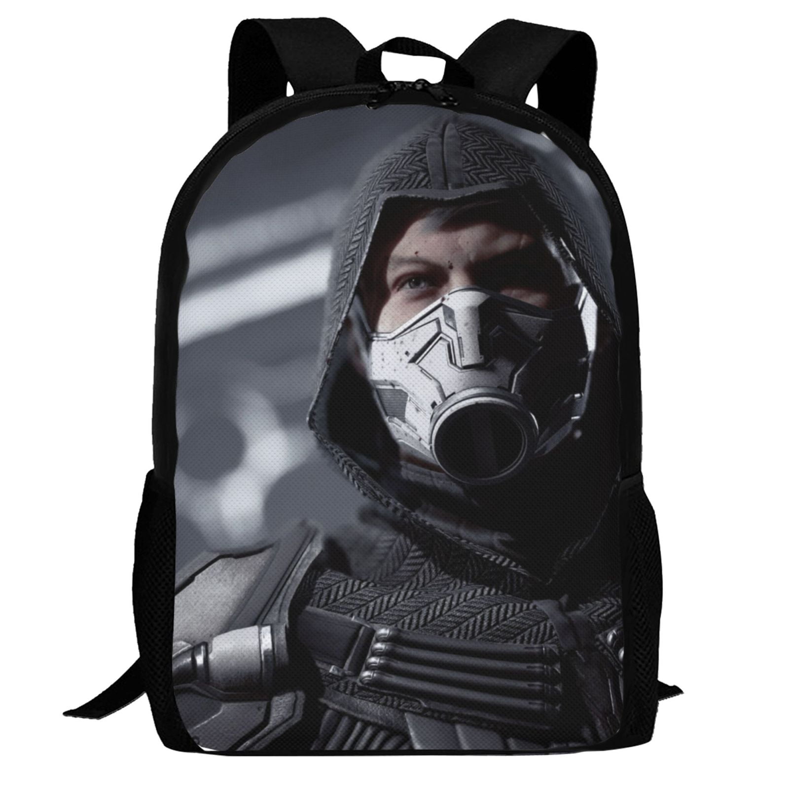Mortal Kombat Backpack, 3d Printed Laptop Backpack, Water Resistant ...