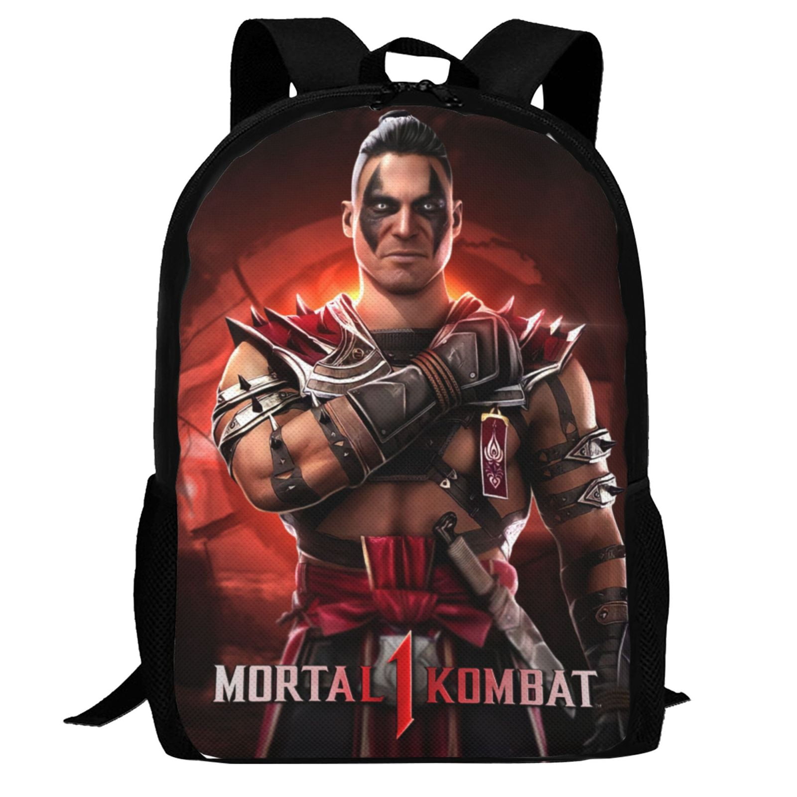 Mortal Kombat Backpack, 3d Printed Laptop Backpack, Water Resistant ...