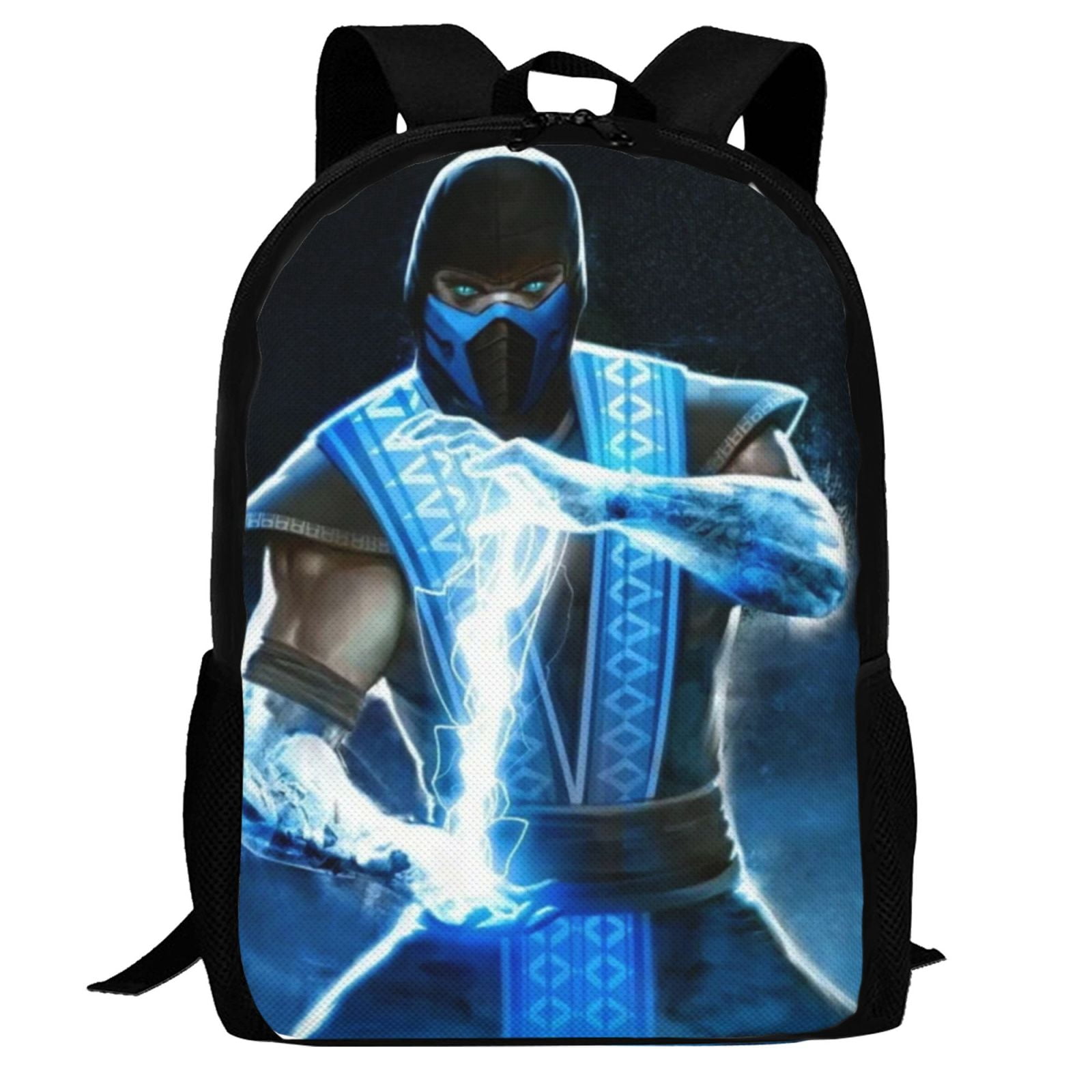 Mortal Kombat Backpack, 3d Printed Laptop Backpack, Water Resistant ...