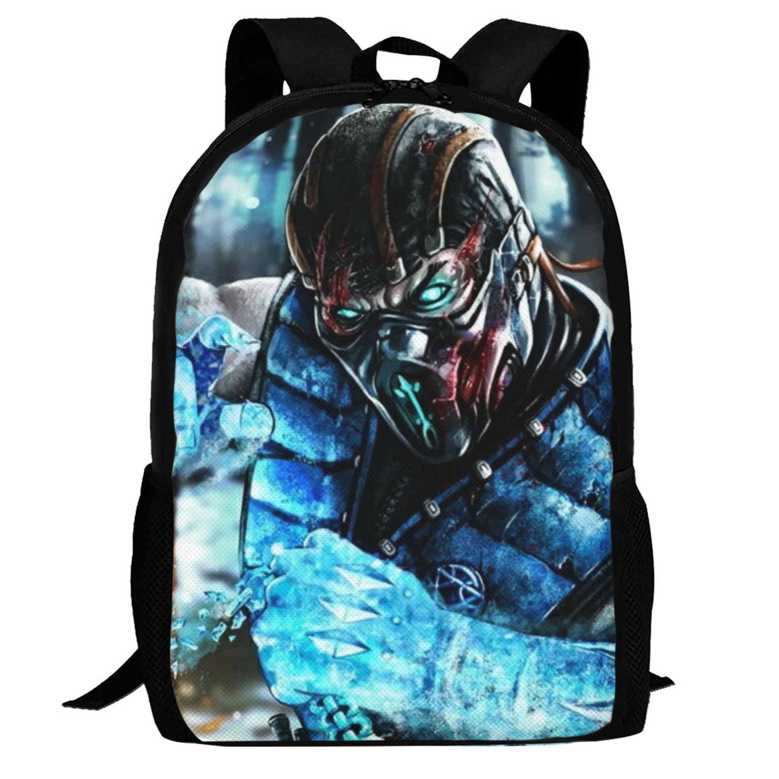 Mortal Kombat Backpack, 3d Printed Laptop Backpack, Water Resistant ...