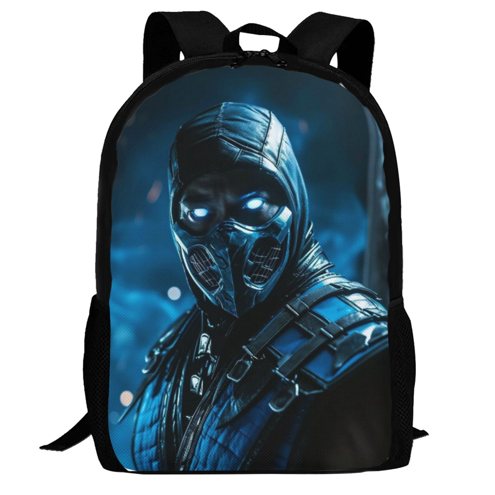 Mortal Kombat Backpack, 3d Printed Laptop Backpack, Water Resistant ...