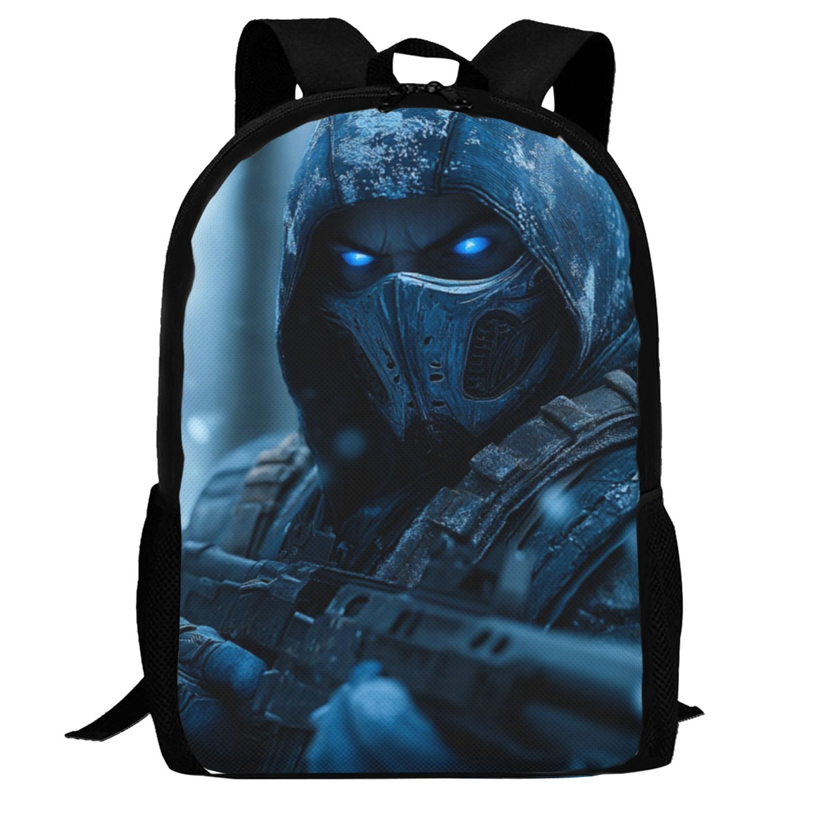 Mortal Kombat Backpack, 3d Printed Laptop Backpack, Water Resistant ...