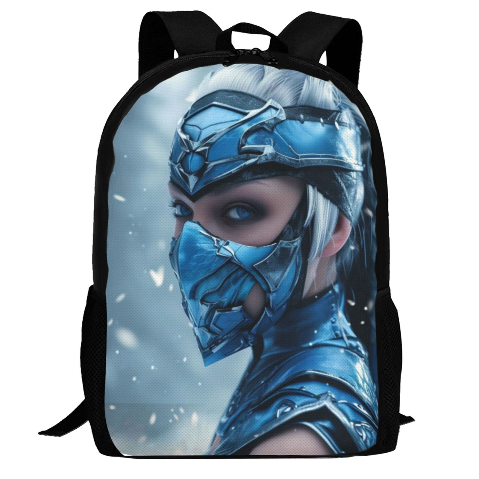 Mortal Kombat Backpack, 3d Printed Laptop Backpack, Water Resistant ...