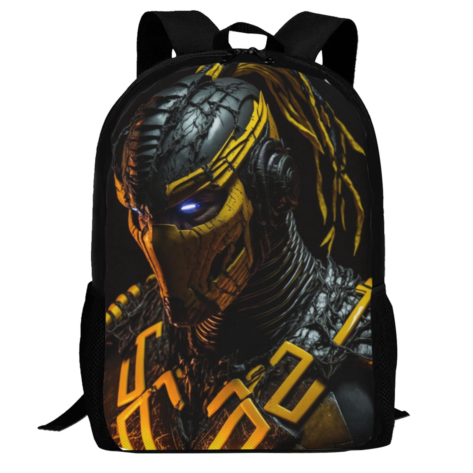 Mortal Kombat Backpack, 3d Printed Laptop Backpack, Water Resistant ...