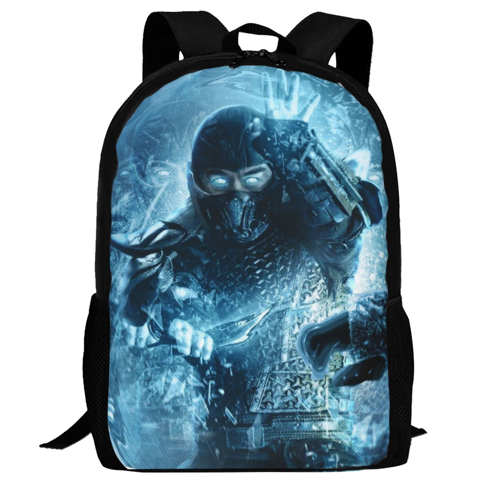 Mortal Kombat Backpack, 3d Printed Laptop Backpack, Water Resistant ...