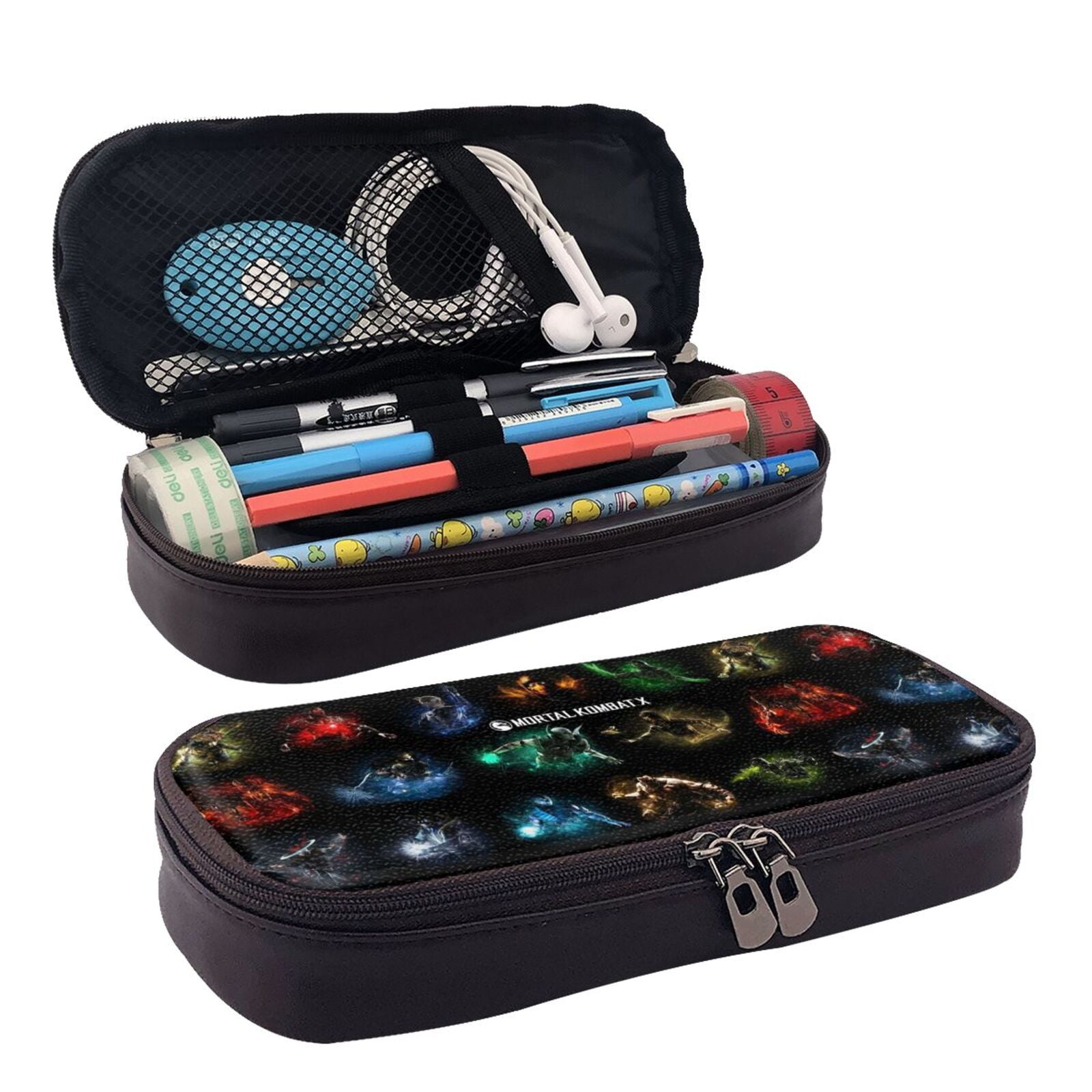 Mortal Kombat Game Pencil Case Stationery Pouch Organizer Office ...