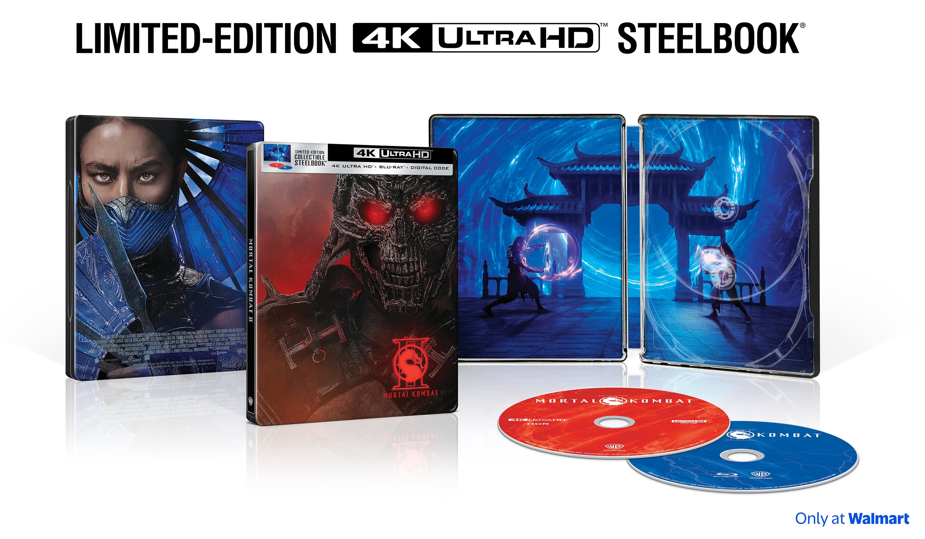 Mortal Kombat II (2026) (Steelbook) (4K Ultra HD + Blu-ray + Digital ...