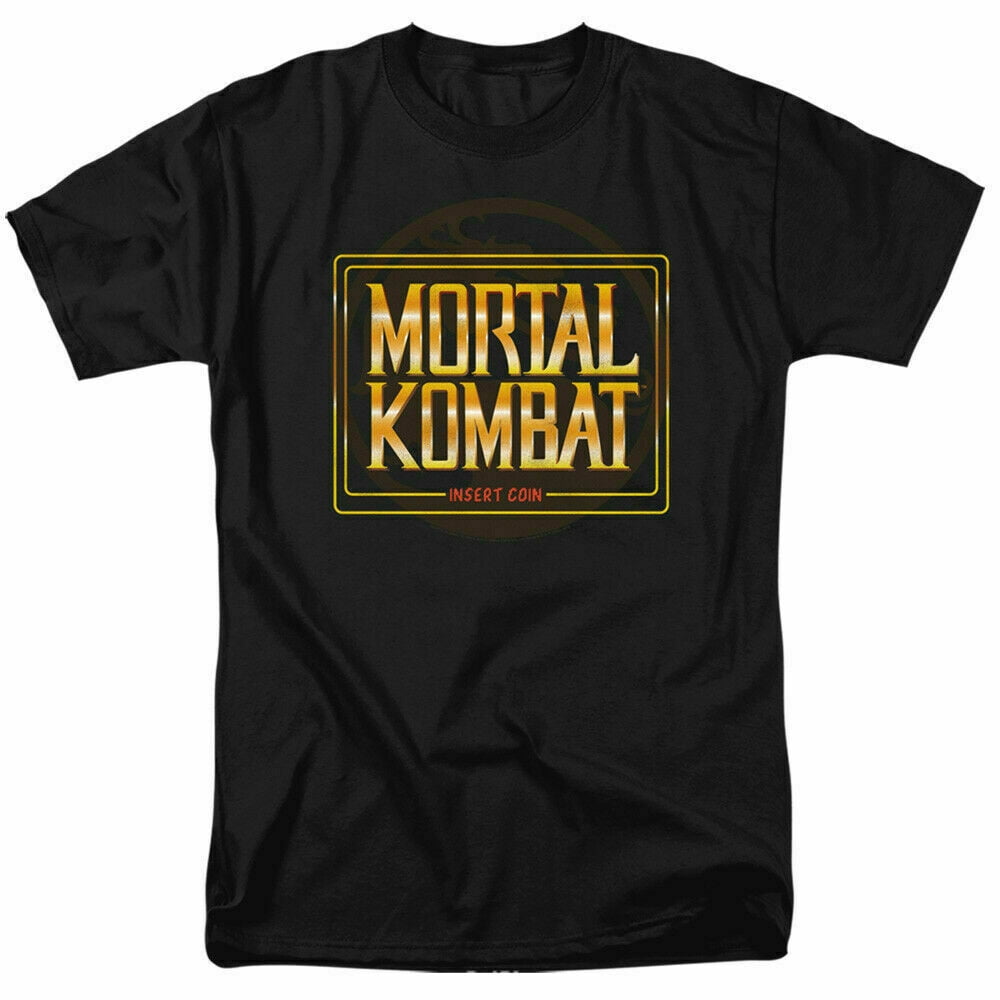 Mortal Kombat Insert Coin T Shirt Licensed Comic Book Video Game Tee ...