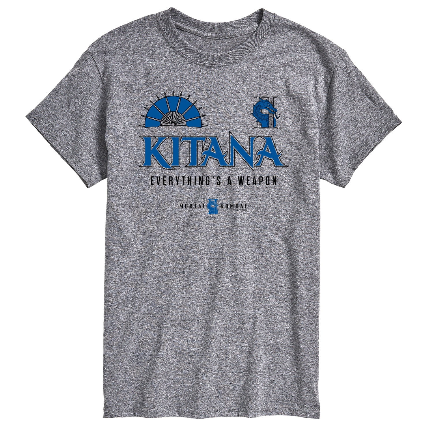 Mortal Kombat - Kitana Jersey - Men's Short Sleeve Graphic T-Shirt ...