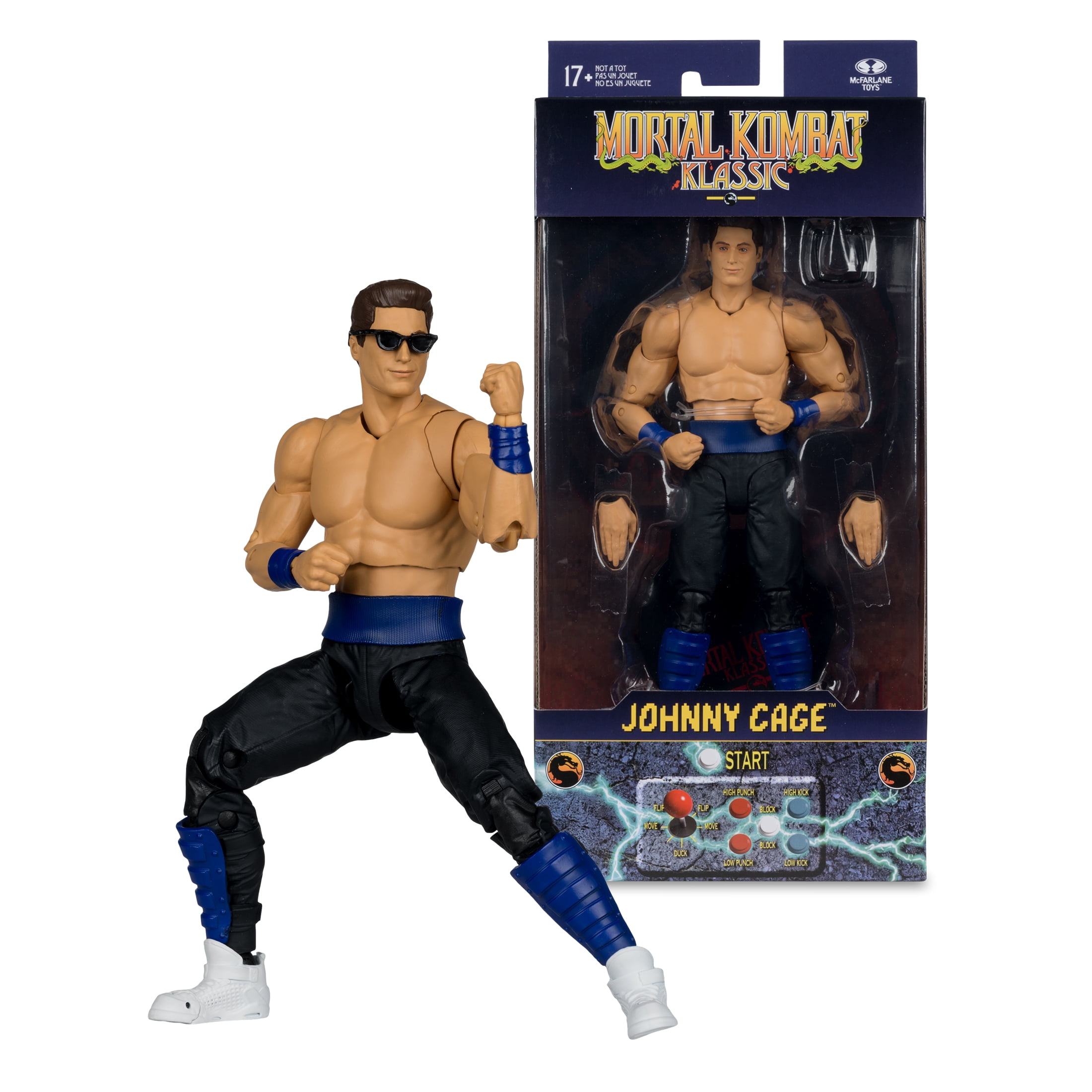 Johnny Cage (Mortal Kombat Klassic) 7" Action Figure - McFarlane Toys ...