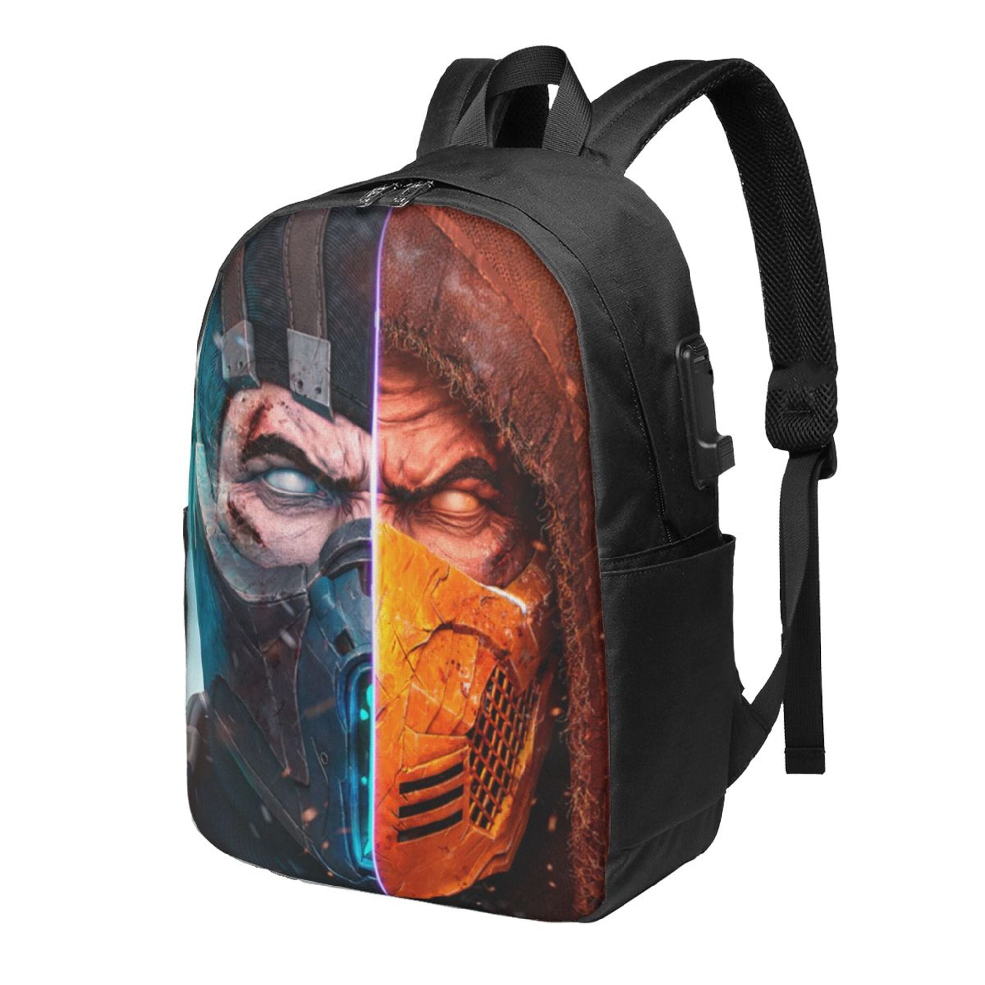 Mortal Kombat Laptop Backpack, Daypack Backpack For Work College, Extra ...