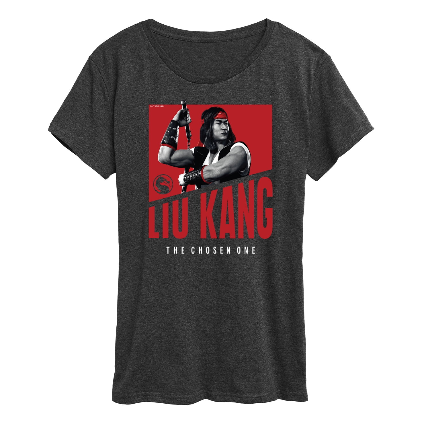 Mortal Kombat - Liu Kang The Chosen One - Women's Short Sleeve Graphic ...