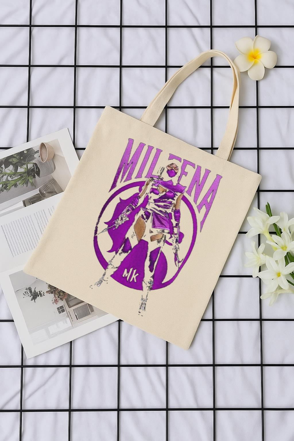 Mortal Kombat Mileena Tote Bag, Mileena Bag Fan Gifts, Mortal Kombat ...
