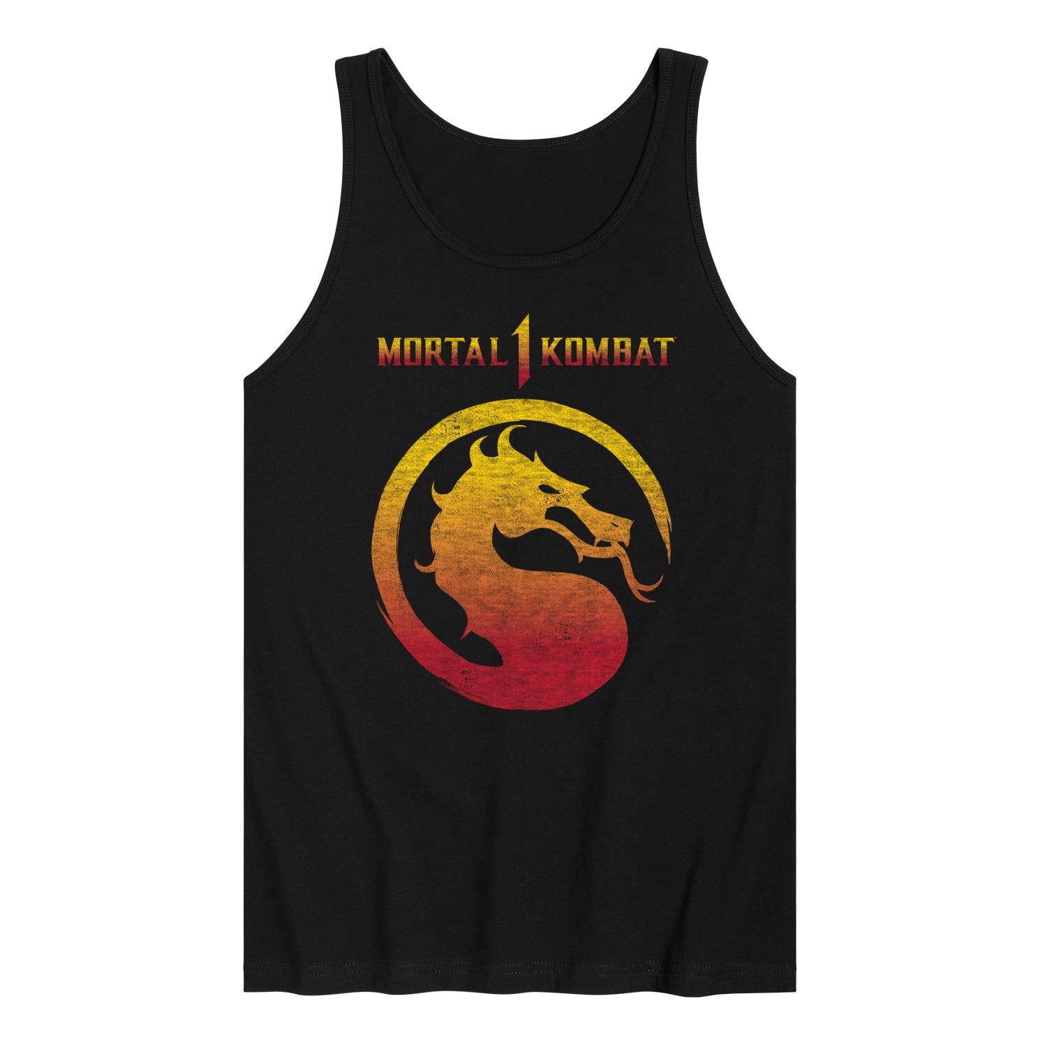 Mortal Kombat - Mk 1 Logo Vintage - Adult Jersey Tank - Walmart.com