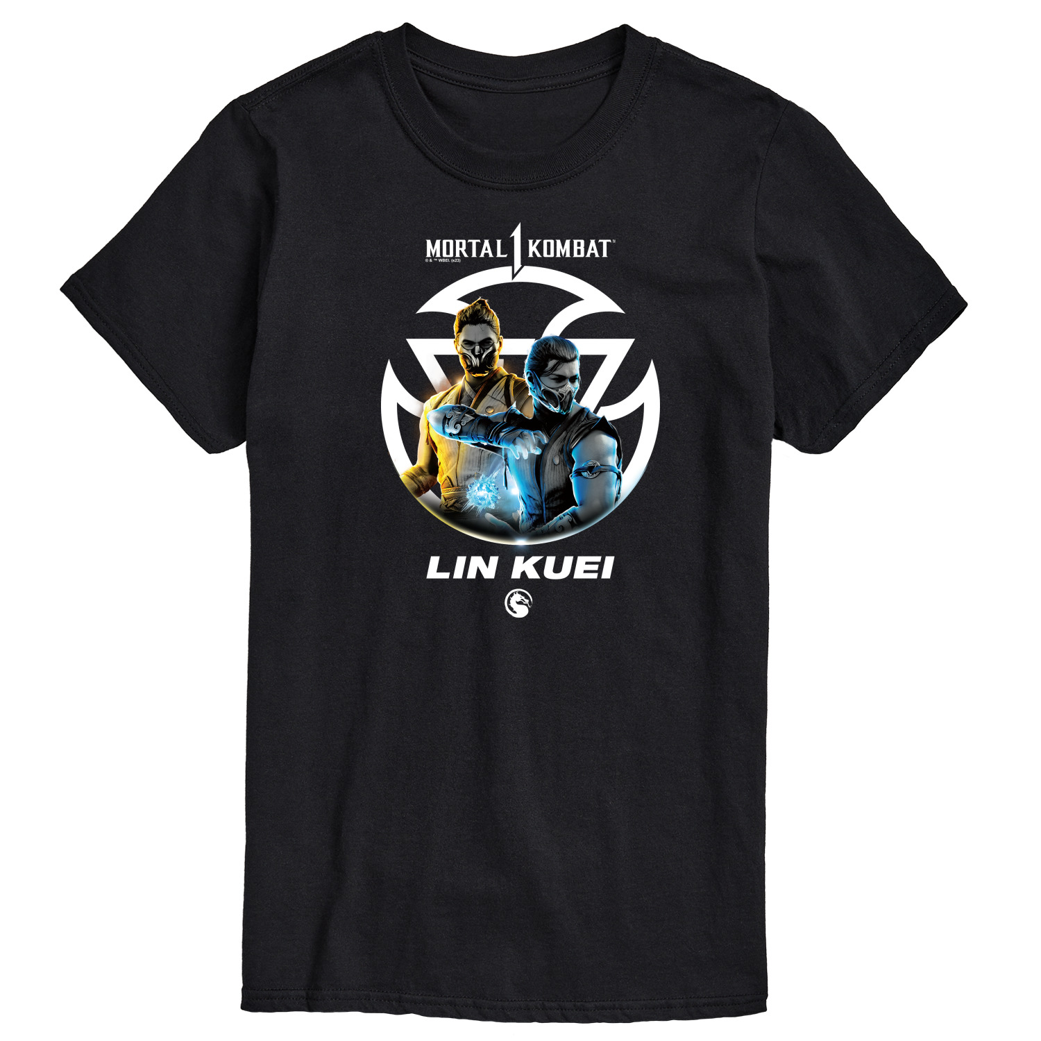 Mortal Kombat - Mk Lin Kuei - Men's Short Sleeve Graphic T-Shirt - Walmart.com