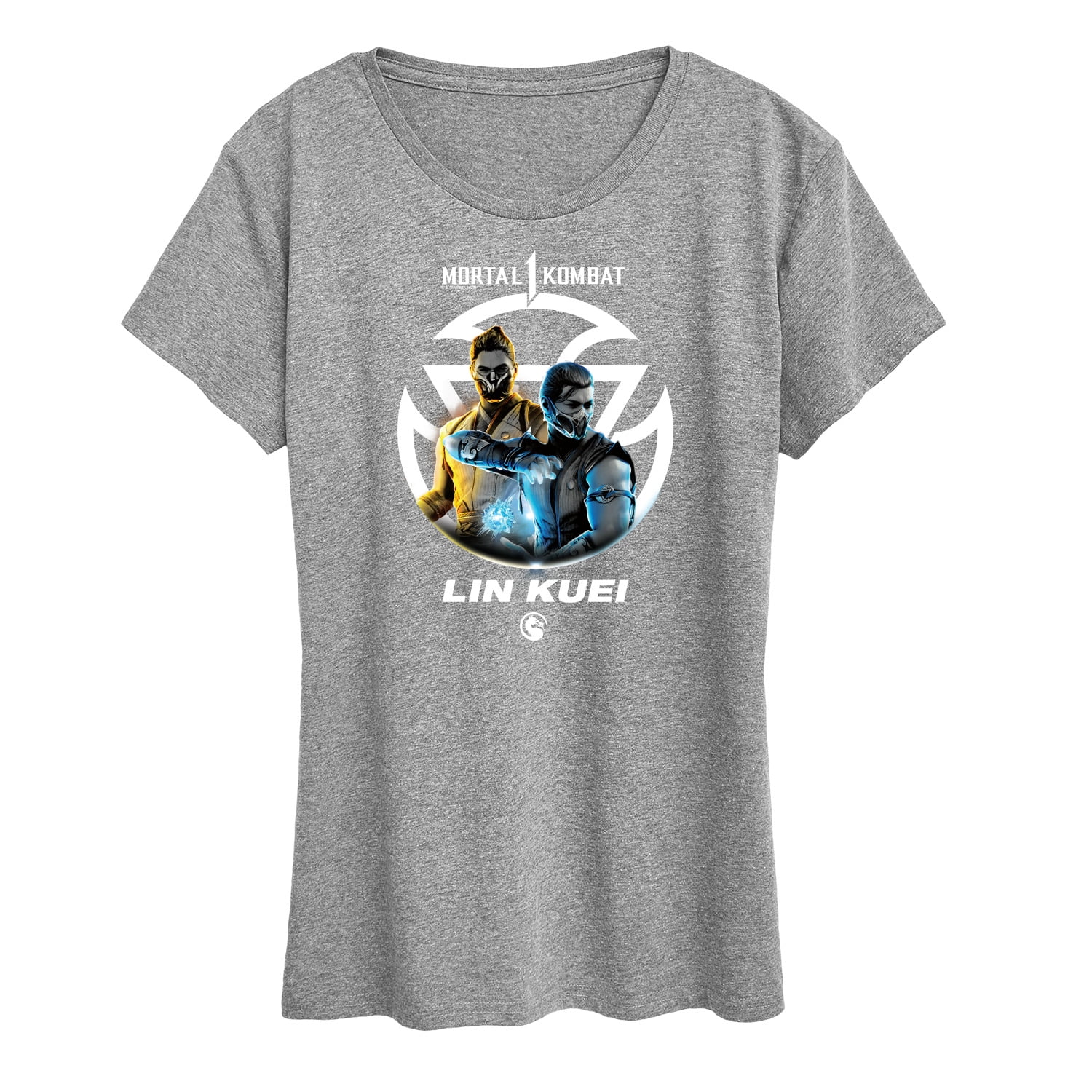 Mortal Kombat - Mk Lin Kuei - Women's Short Sleeve Graphic T-Shirt - Walmart.com
