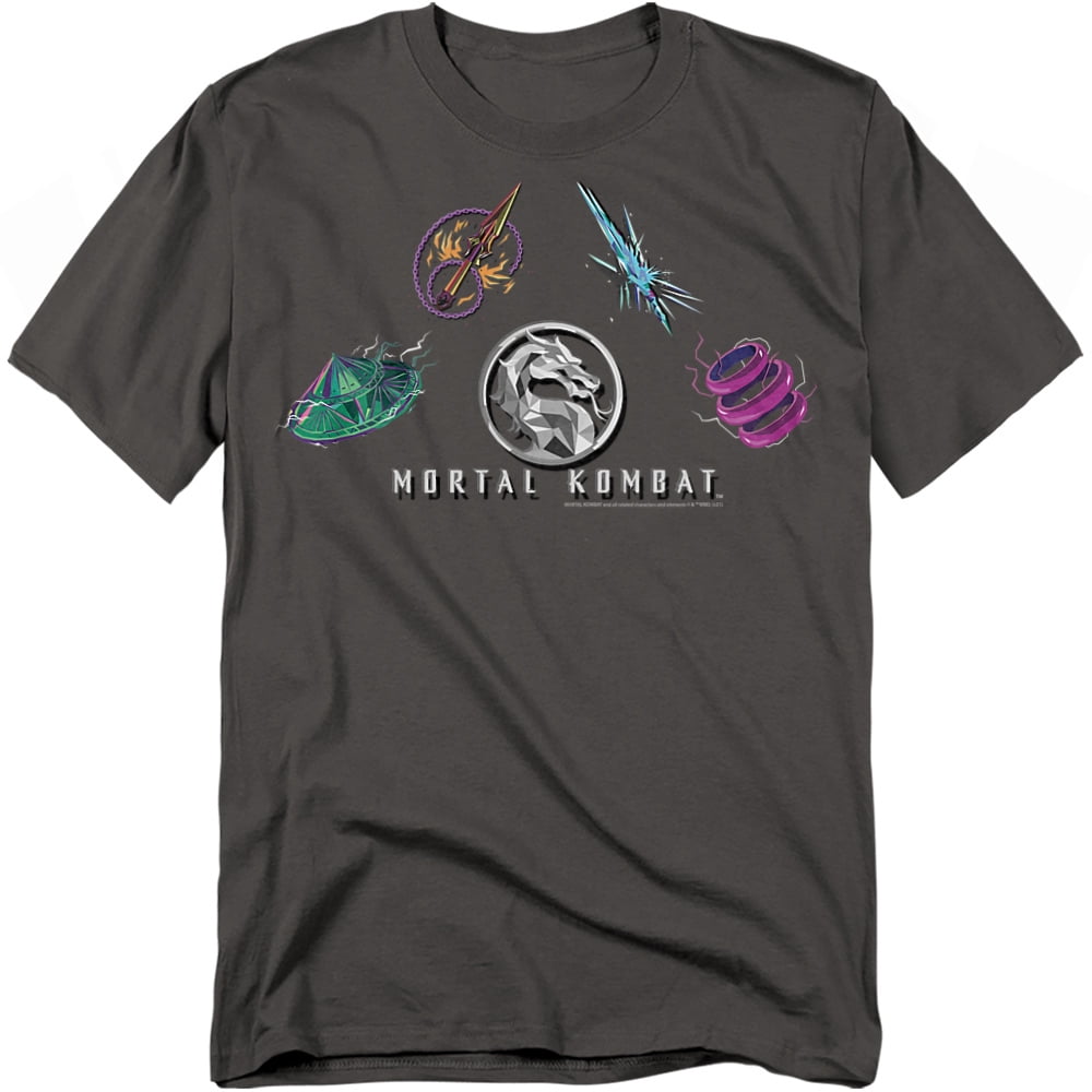 Mortal Kombat Movie (2021) T-Shirt Kombat Icons Unisex Graphic Tee For ...