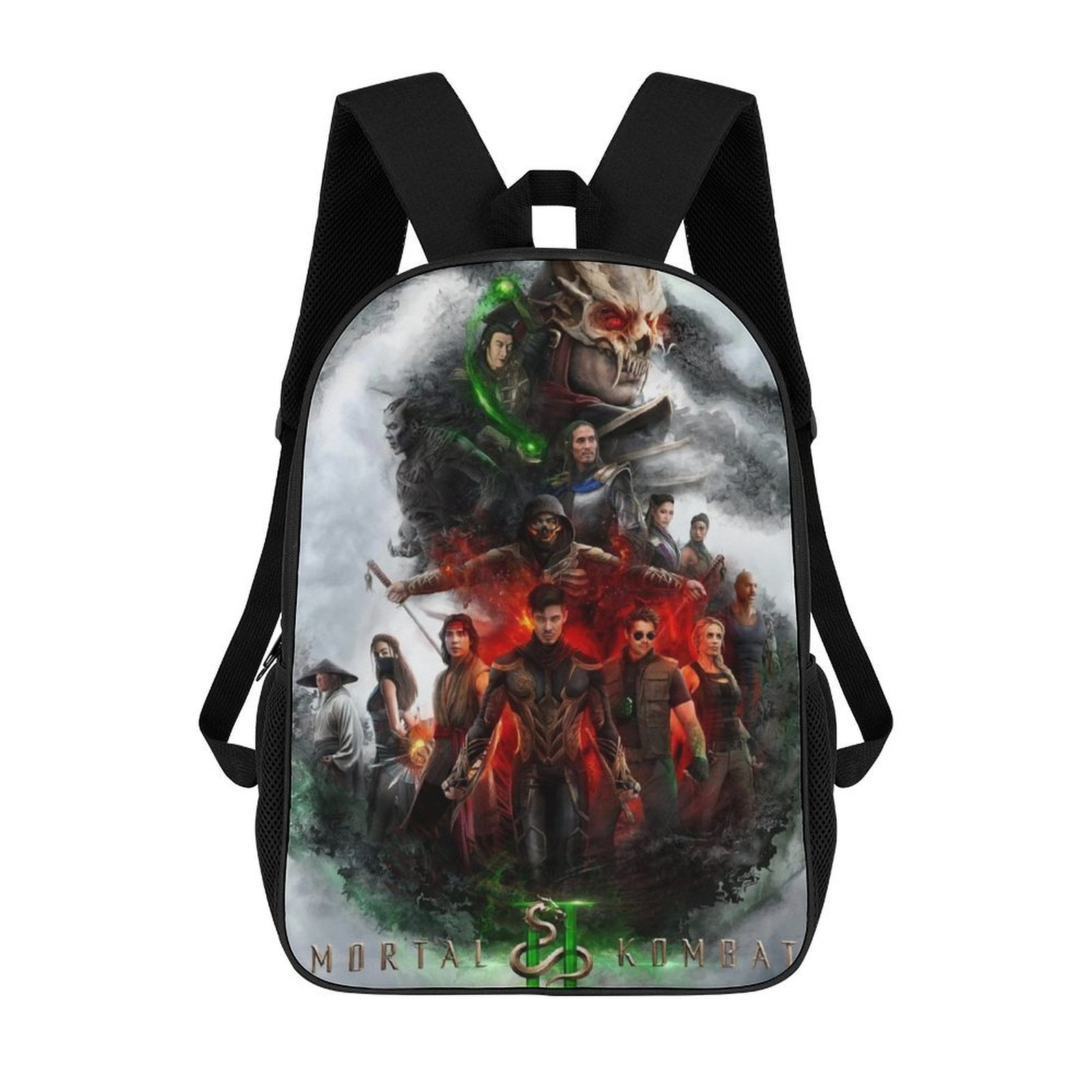 Mortal Kombat Poster Movie Backpack Casual Daypack School Bag Satchel ...