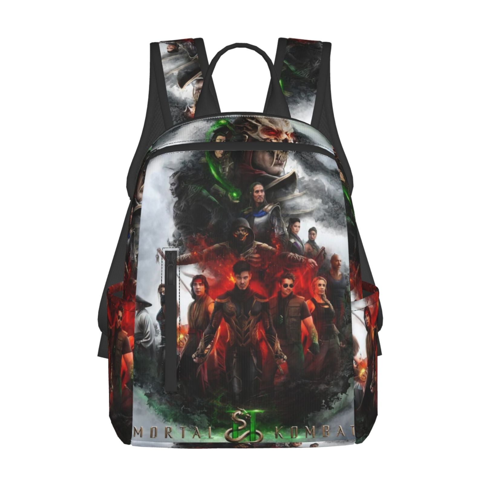 Mortal Kombat Poster Movie Backpack Lightweight Shoulders Daypack ...