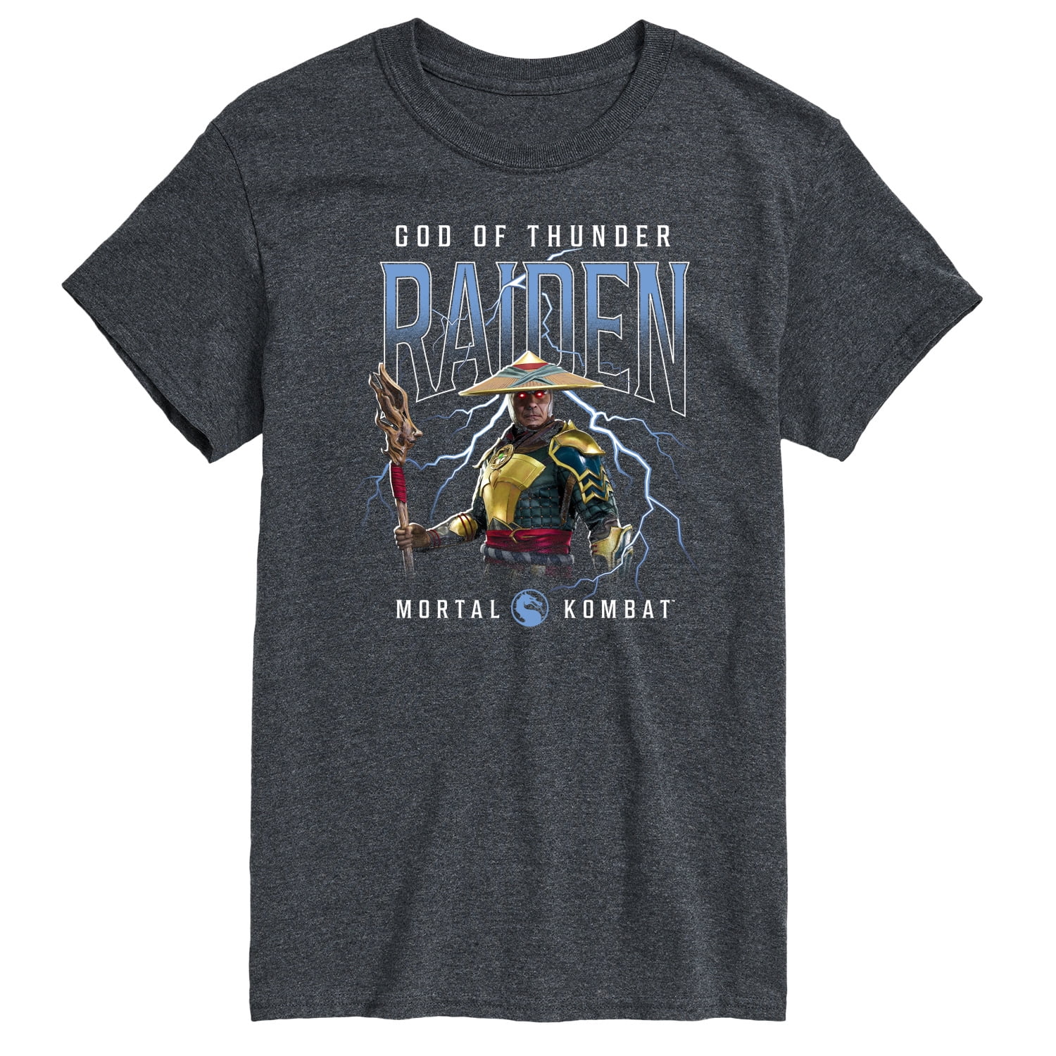 Mortal Kombat - Raiden - Men's Short Sleeve Graphic T-Shirt - Walmart.com