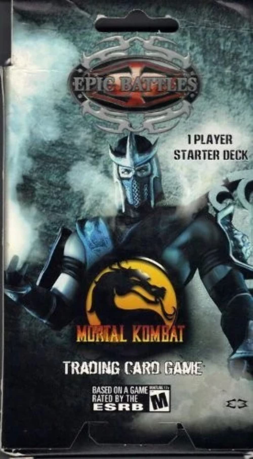 Mortal Kombat Round 1 MMF7 Epic Battles 1 Player Starter Deck (Sub Zero ...