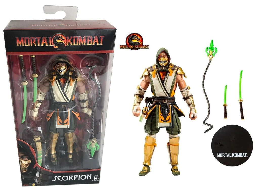 Mortal Kombat Scorpion Action Figure 2019 McFarlane Toys 11003 - Walmart.com
