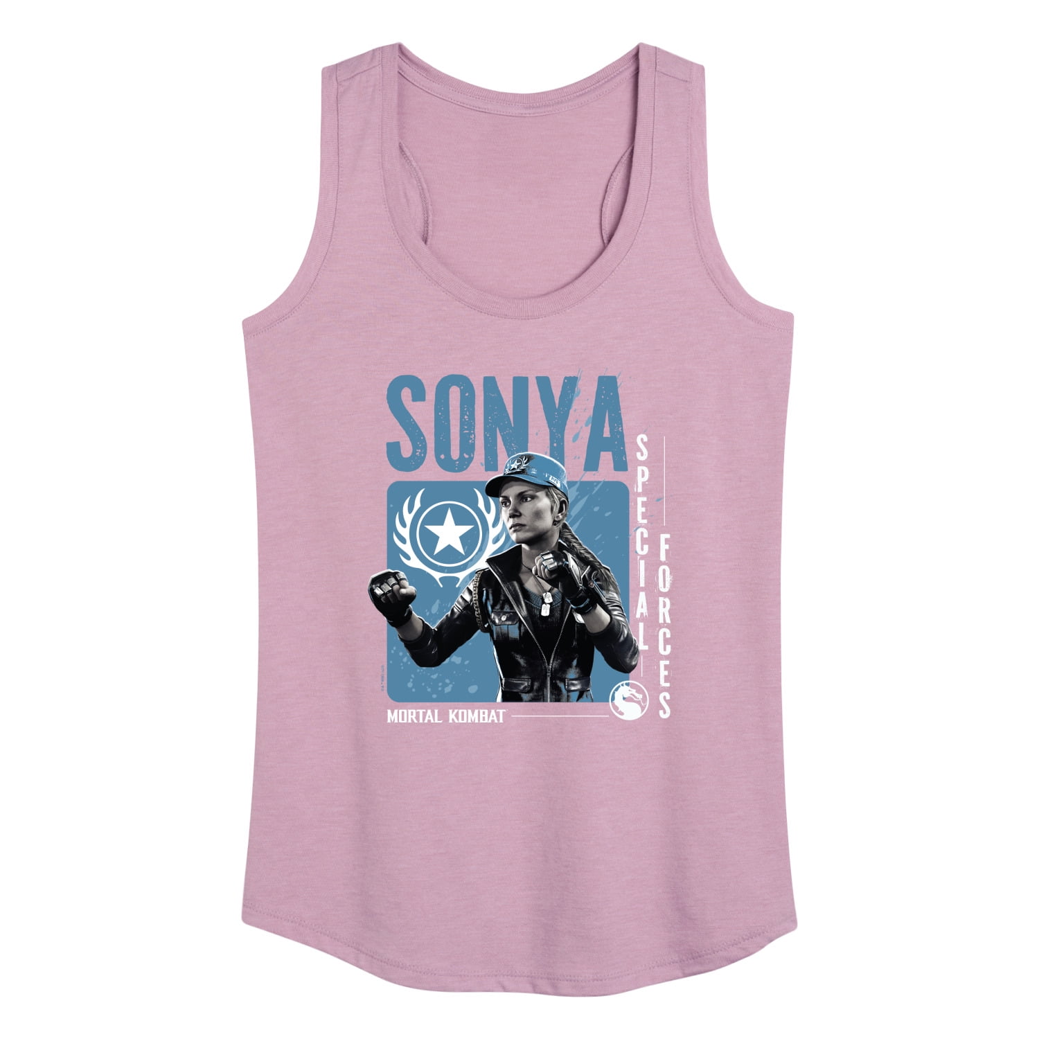 Mortal Kombat - Sonya Mortal Kombat - Women's Racerback Tank Top ...