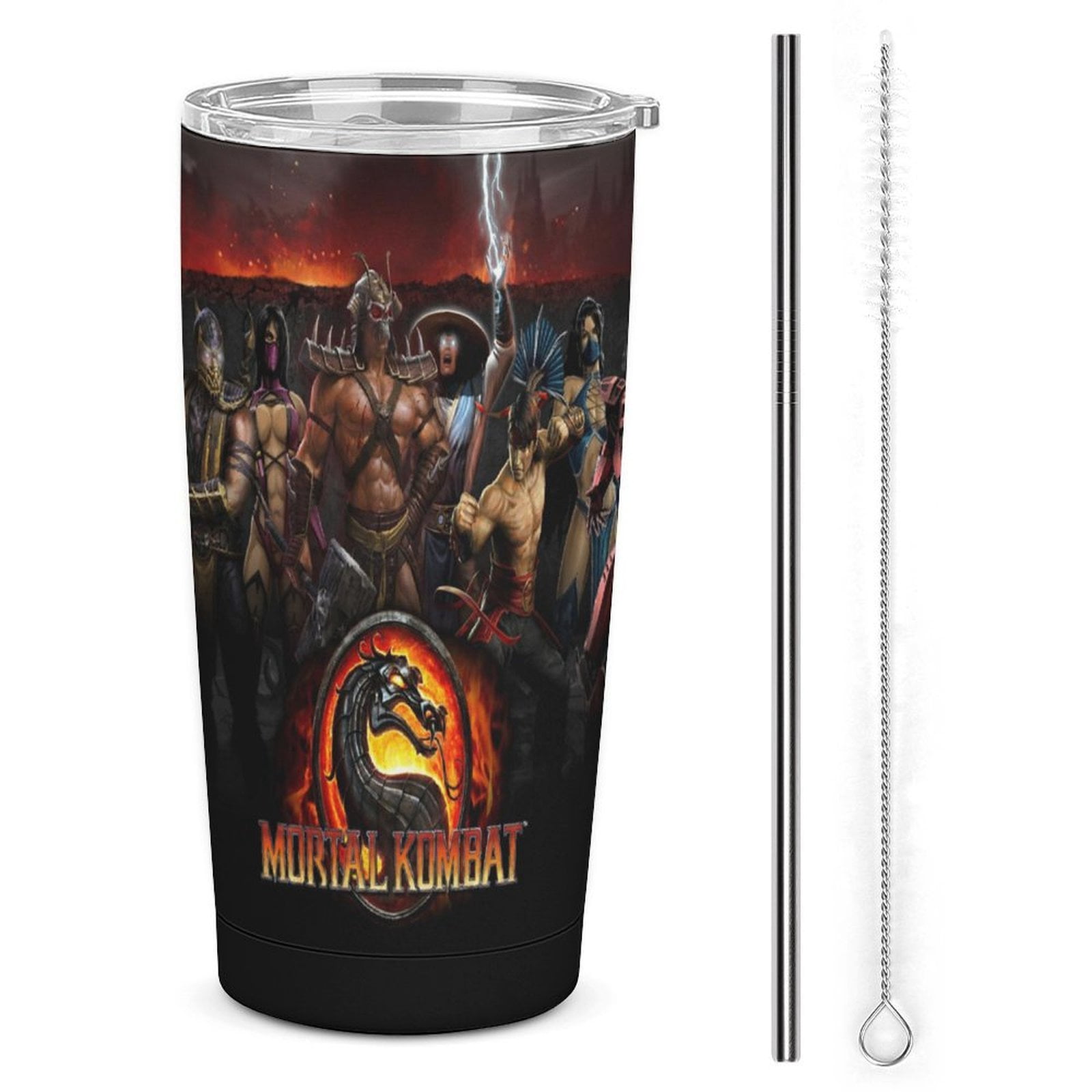 Mortal Kombat Stainless Steel Car Cup Daily Thermal Vacuum Insulation ...