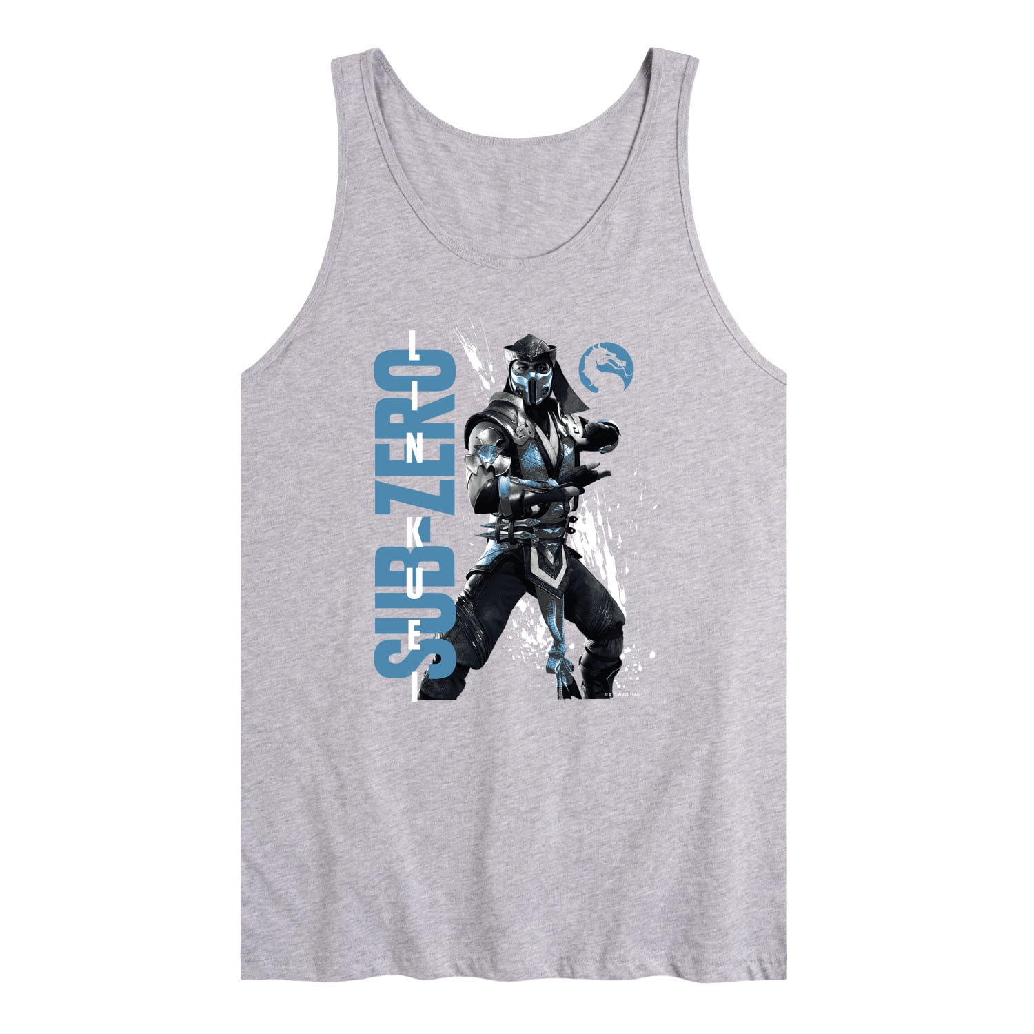 Mortal Kombat - Sub Zero Lin Kuei - Adult Jersey Tank - Walmart.com