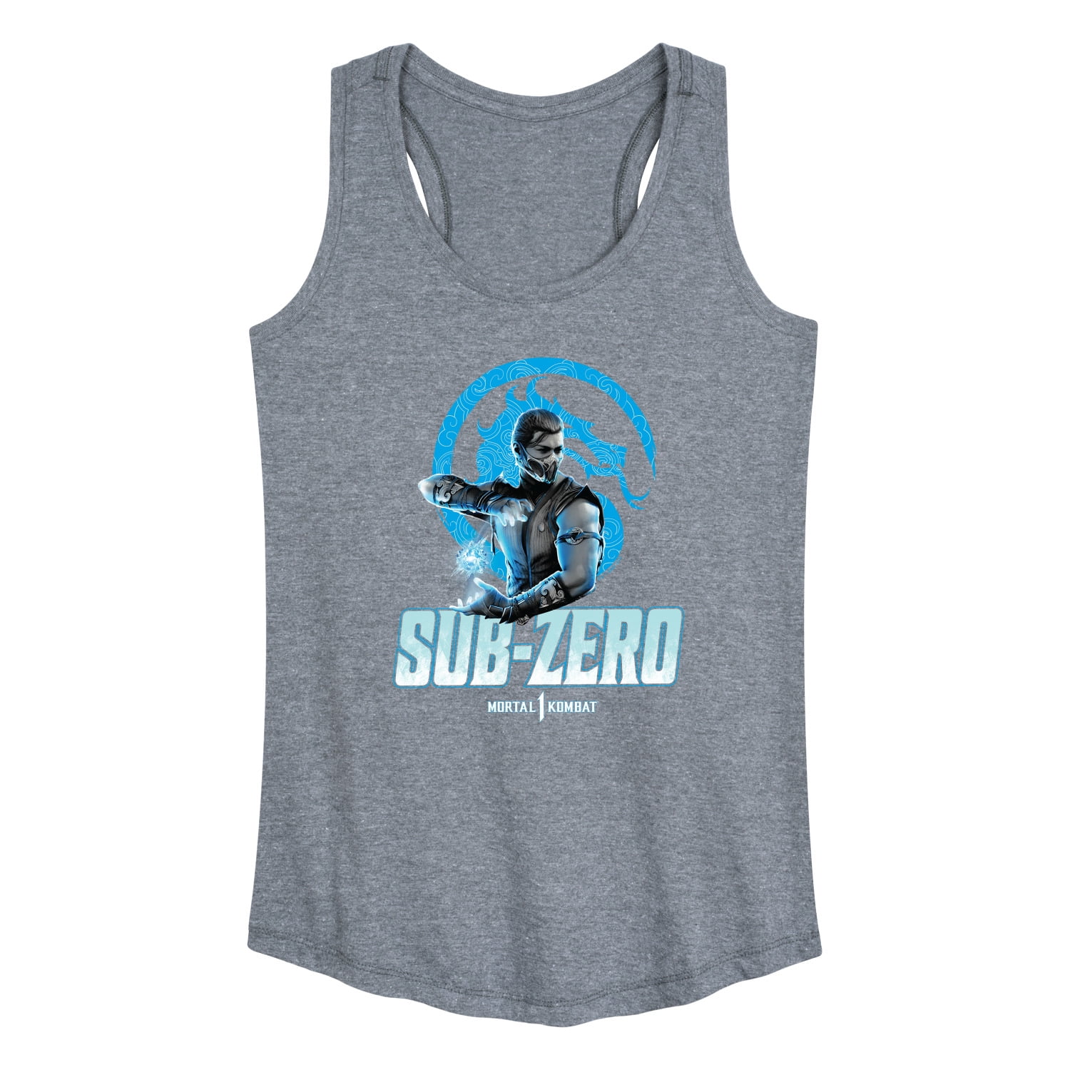 Mortal Kombat - Sub Zero Mk1 - Women's Racerback Tank Top - Walmart.com