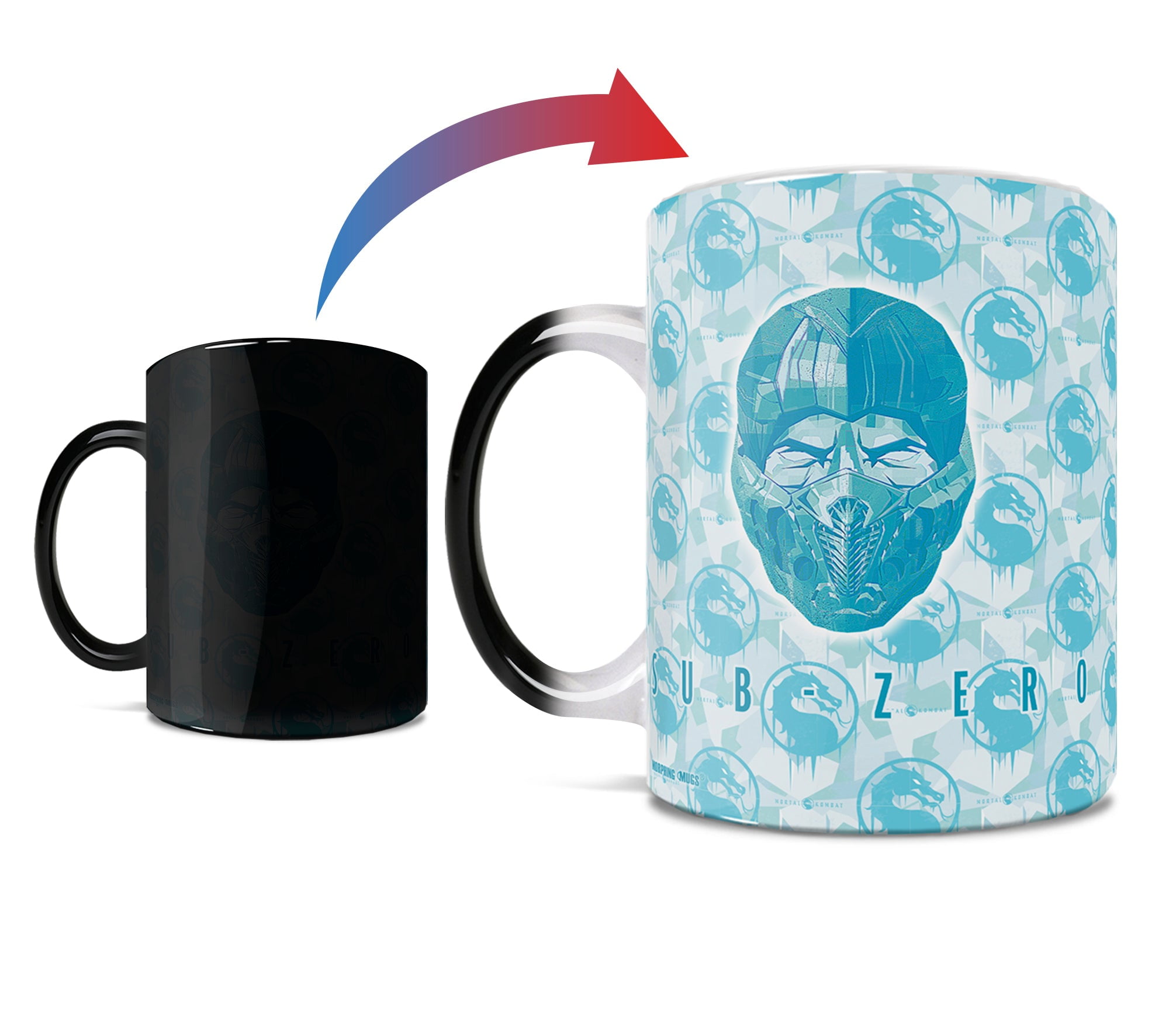Mortal Kombat (Sub-Zero) Morphing Mugs® Heat-Sensitive Mug - Walmart.com