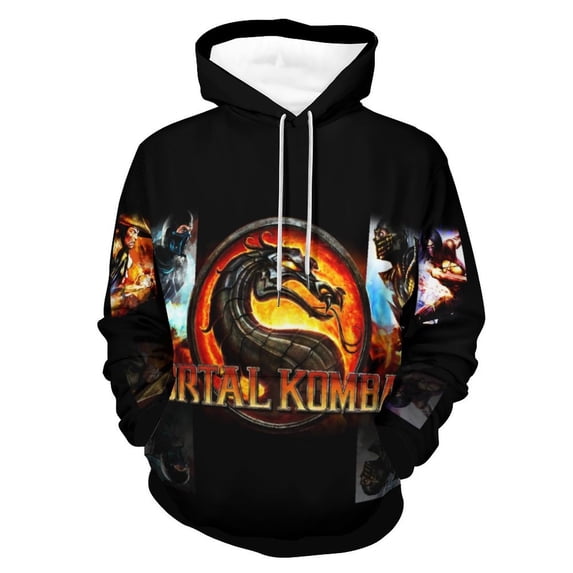 Mortal Kombat Unisex Hoodies Sweatshirts Daily Casual Pullover Hooded ...