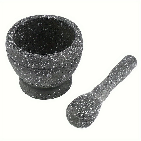 Mortar Pestle Set, Manual Plastic Garlic Grinder Spices Herbs Mortar ...