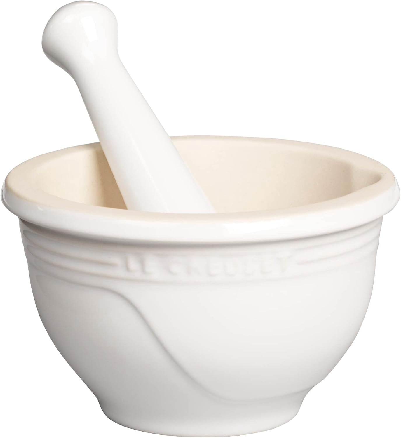 Mortar and Pestle Set, 10 oz., White - Walmart.com