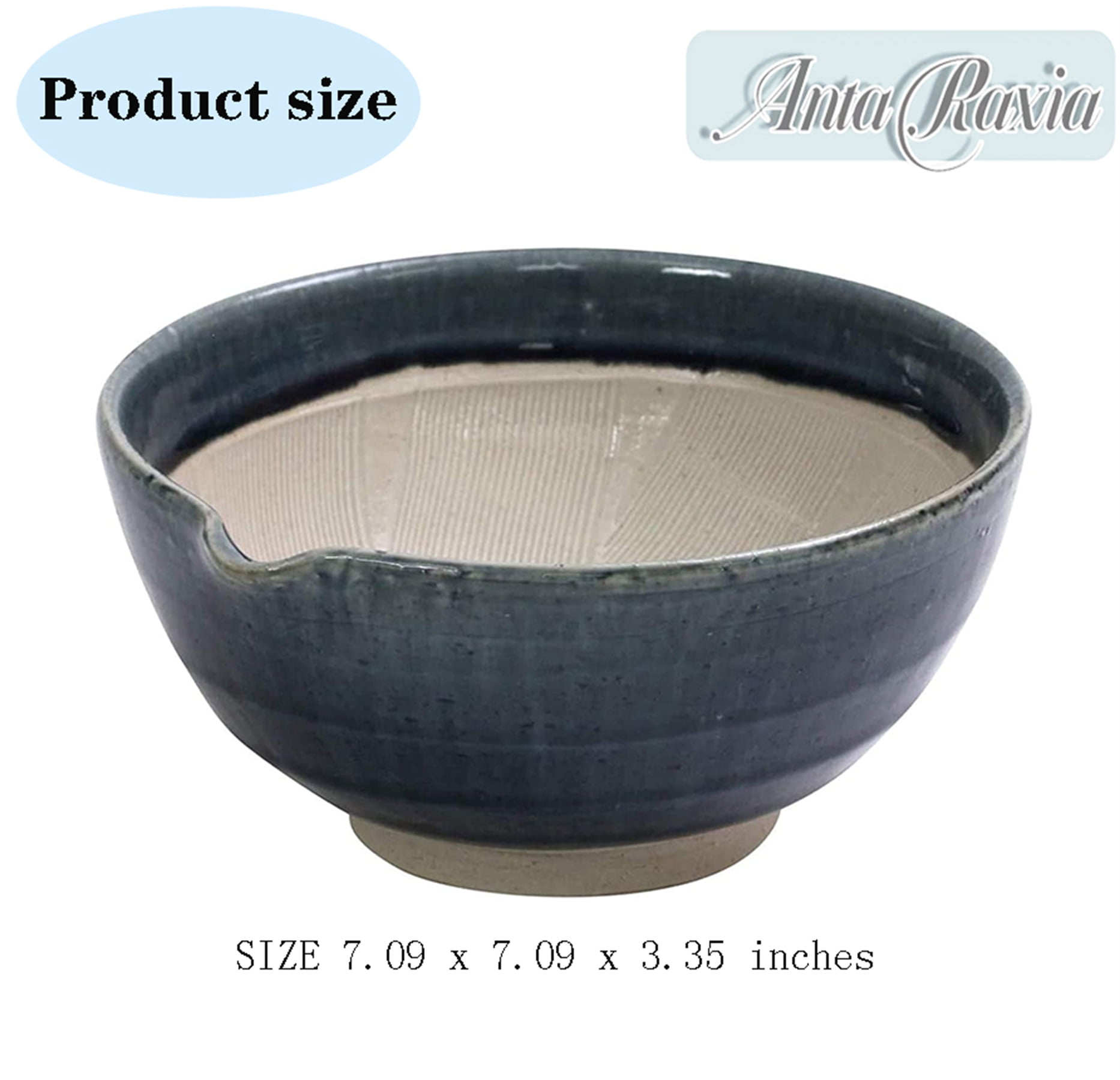 Mortar and Pestle Suribachi and Surikogi Set - Walmart.com