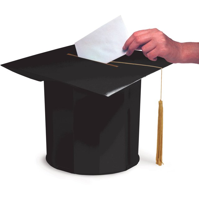 Mortarboard Shaped Card Box - Walmart.com