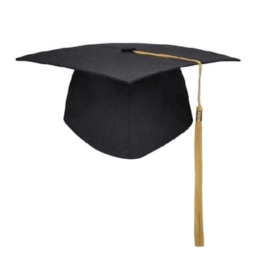 Class Act Graduation Adult Unisex Matte Graduation Cap with Matching ...