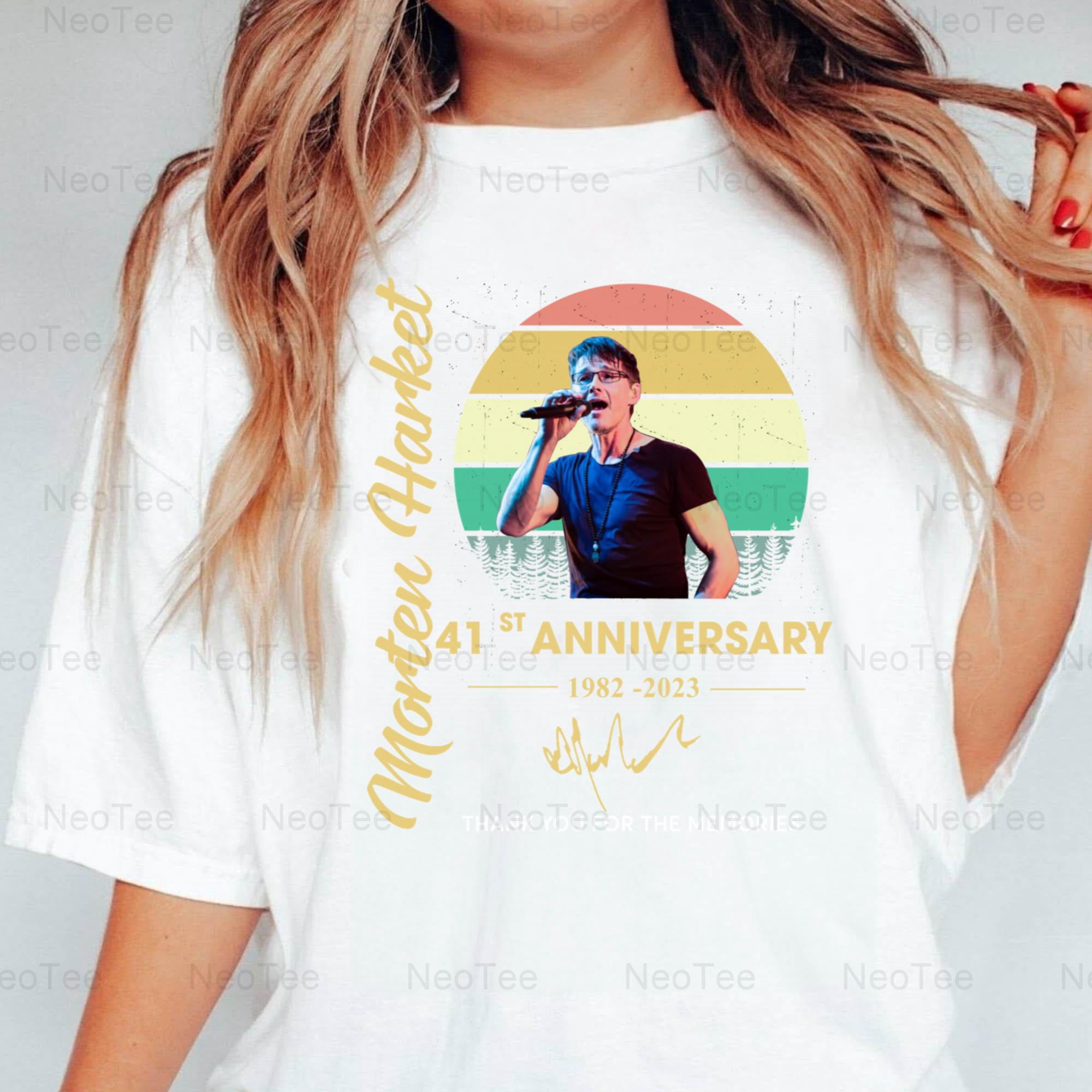 Morten Harket A-ha 41st Anniversary Singer Pop Music Take On Me Fan T ...